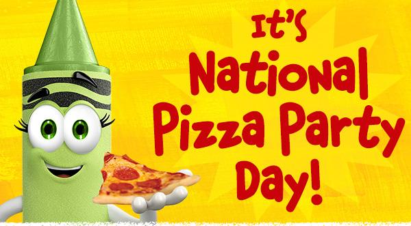 Crayola: 🍕🎉Count us in for National Pizza Party Day!🍕🎉 | Milled
