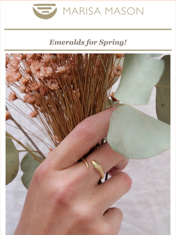 Marisa Mason Jewelry: Emerald Inspiration | Milled
