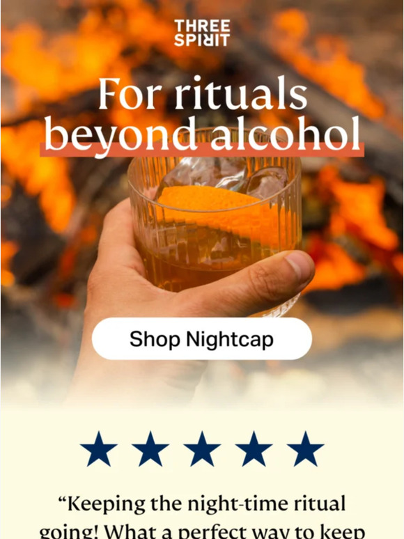 Three Spirit: 🌙 Keep the night-time ritual with a Nightcap | Milled