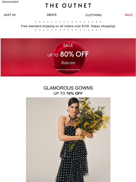 The Outnet: Stunning gowns you'll adore forever | Milled