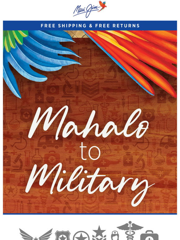 Maui Jim: Introducing Mahalo to Heroes for Military Personnel | Milled
