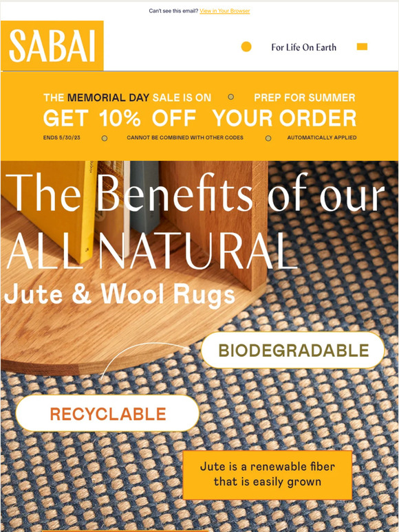 Sabai Design: Complete your room with our NEW Rugs! | Milled