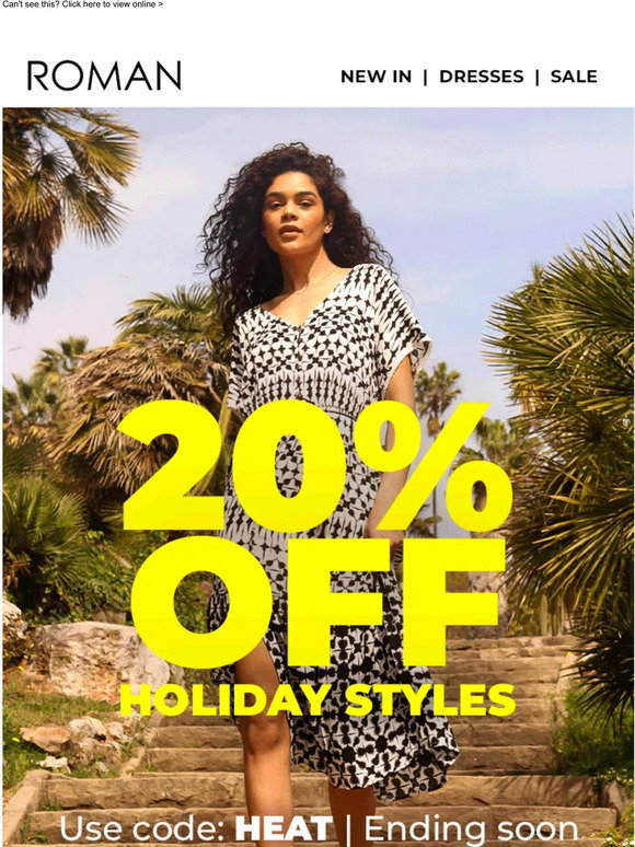 Roman Originals: Boarding Pass ️Outfit 20% OFF NOW | Milled