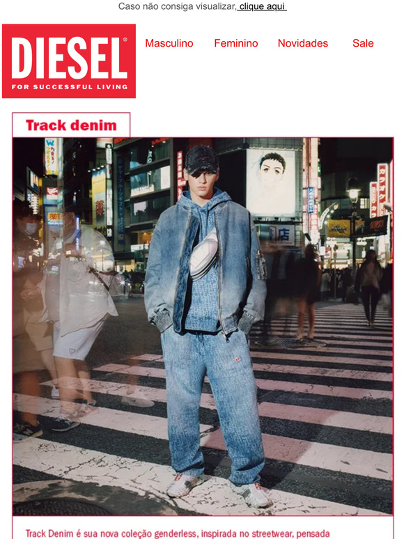 Diesel: TRACK DENIM: confira a nova coleção! | Milled