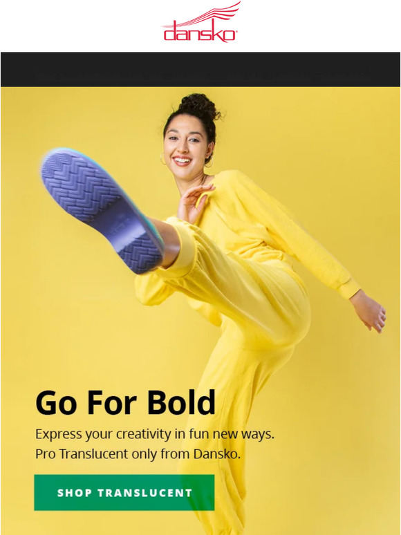 Dansko: Translucent Clogs Spark JOY! 💙 | Milled