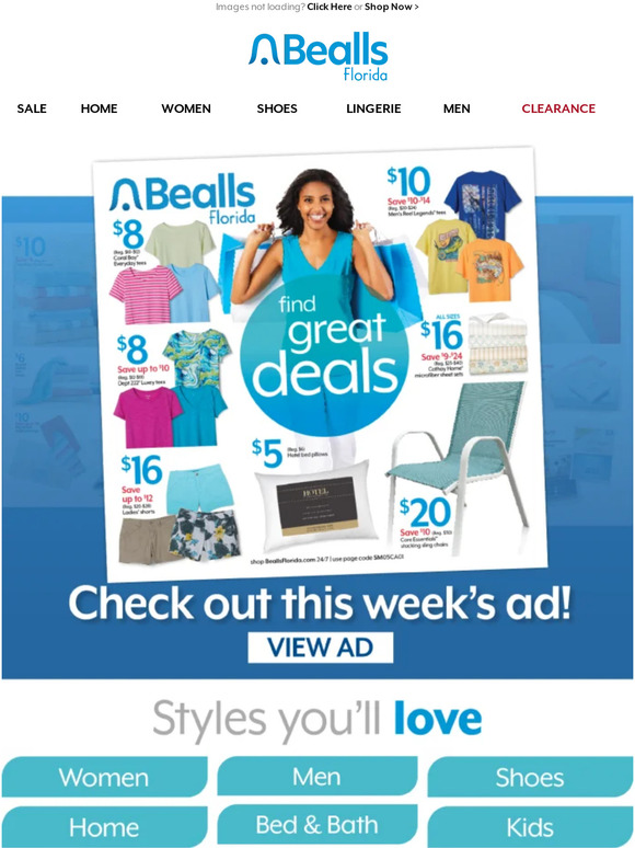 Bealls Stores: Have you seen our weekly ad? | Milled