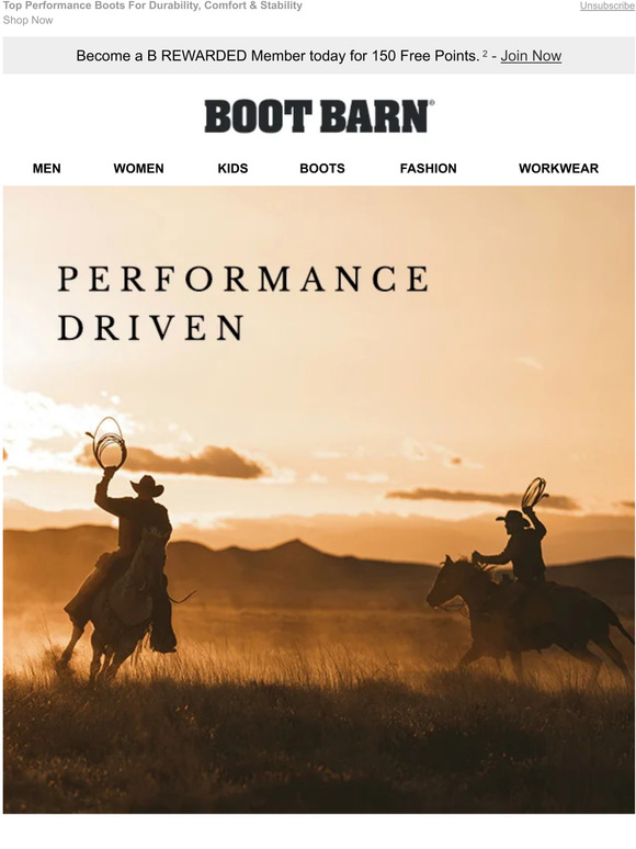 BootBarn.com: Boots Built To Perform | Milled