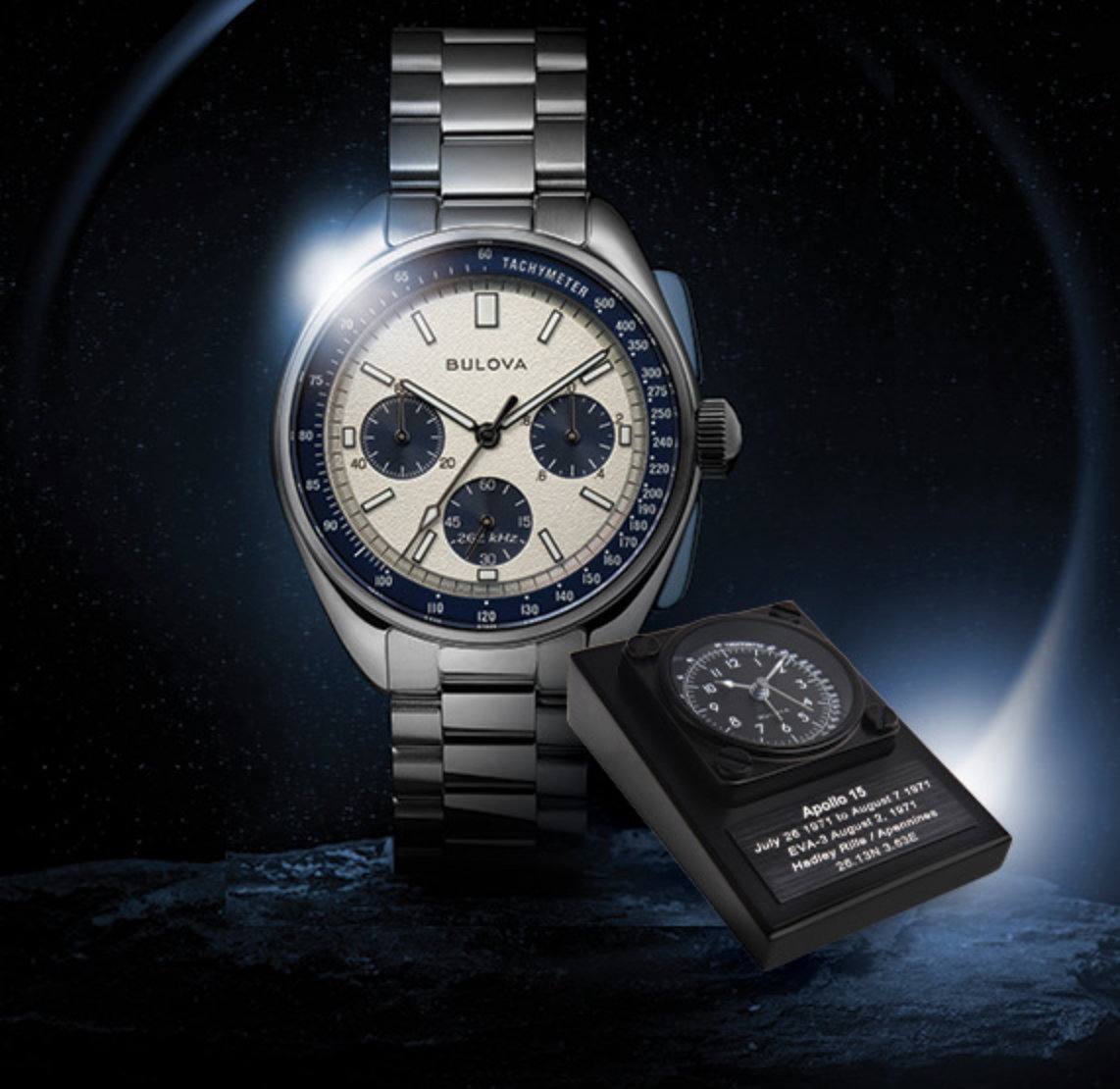 Jared: Free Bulova Lunar Pilot Travel Clock with Lunar Pilot watch ...