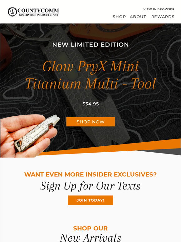 CountyComm: New Mini PryX UGM Glow! 🇺🇸 Launch Day! | Milled