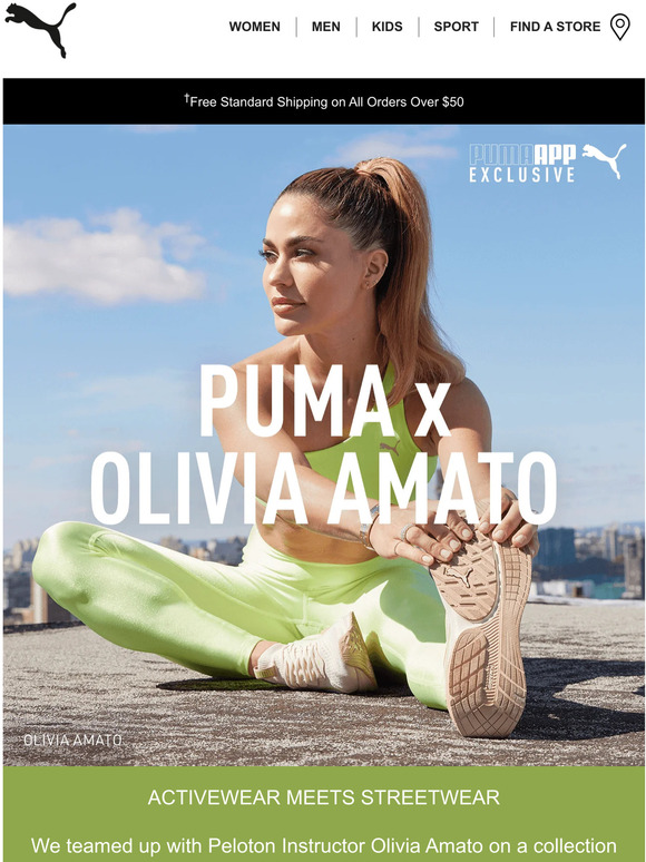 Puma: Elevate Your Routine: PUMA x Olivia Amato | Milled