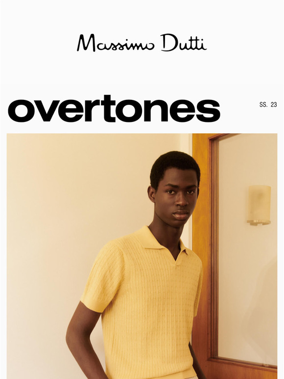 Massimo Dutti: New In Men: Outfits in new colors | Milled