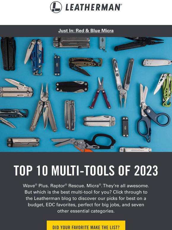 Leatherman: Top 10 Multi-tools of 2023 | Milled
