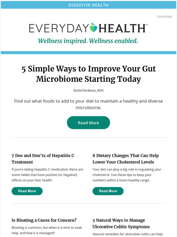 Lifescript: 5 Simple Ways to Improve Your Gut Microbiome Starting Today ...