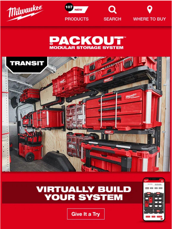 Milwaukee Tool: Fully Customize Your PACKOUT™ Storage | Milled