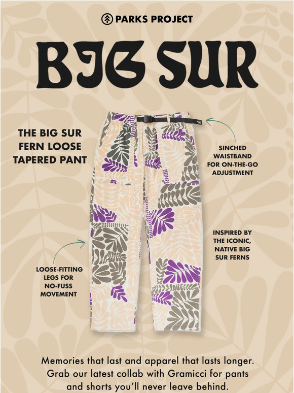 Parks Project: Parks Project x Gramicci has landed | Milled