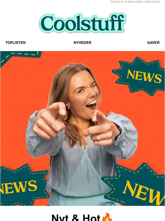 CoolStuff: 10 nyheder du IKKE vil gå glip af!🔥 | Milled