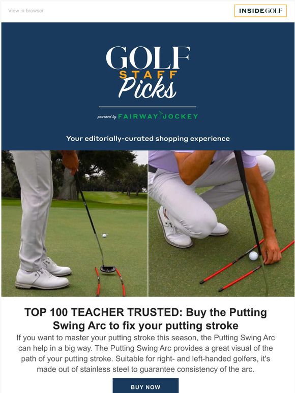 GOLF: Perfect your putting arc fast with this tool | Milled