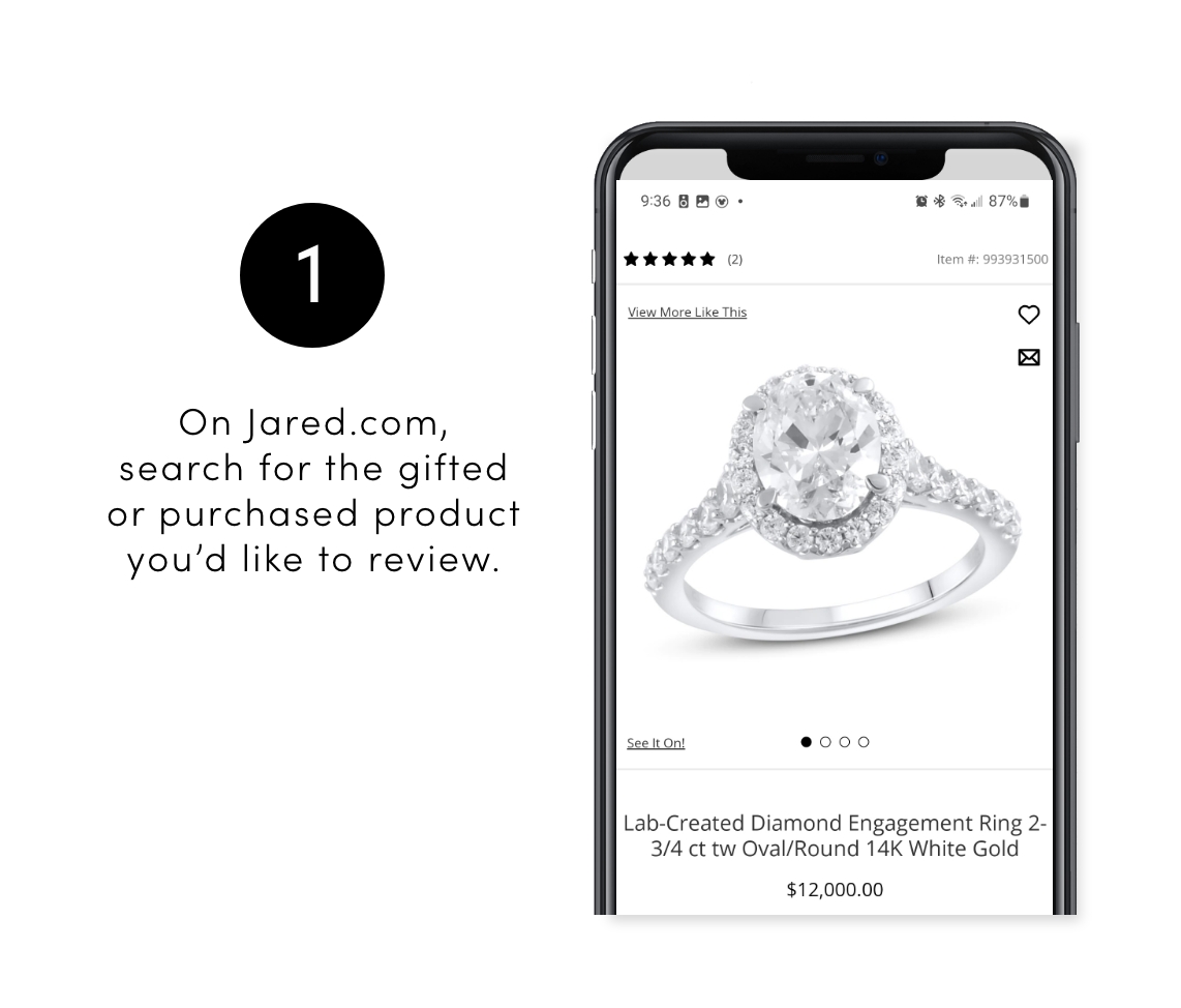 Jared: Review your jewelry for a chance to win a Jared gift card! | Milled