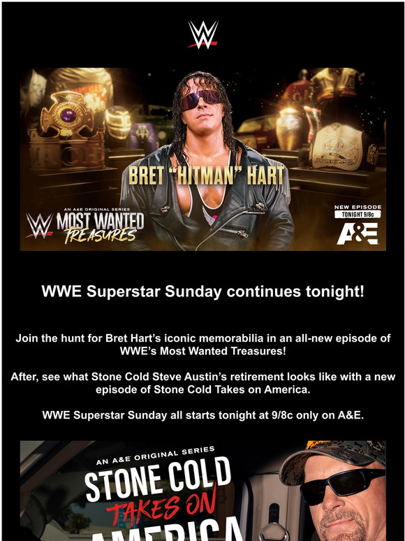 WWE Shop: WWE Superstar Sunday continues with WWE’s Most Wanted ...