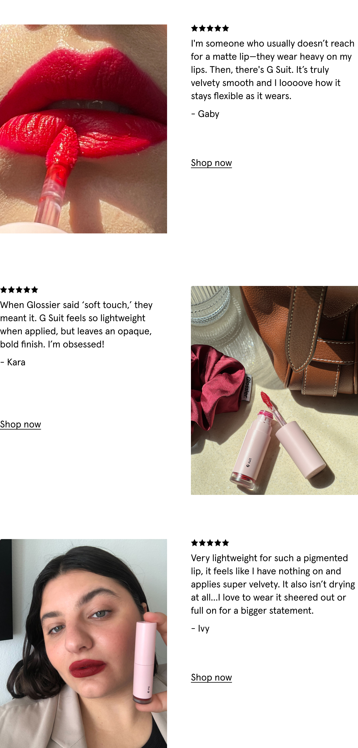 Glossier: The buzz about G Suit | Milled