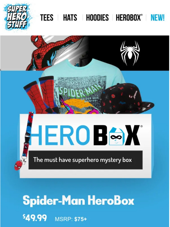 SuperHeroStuff: Unleash your inner spider with a box full of hand ...