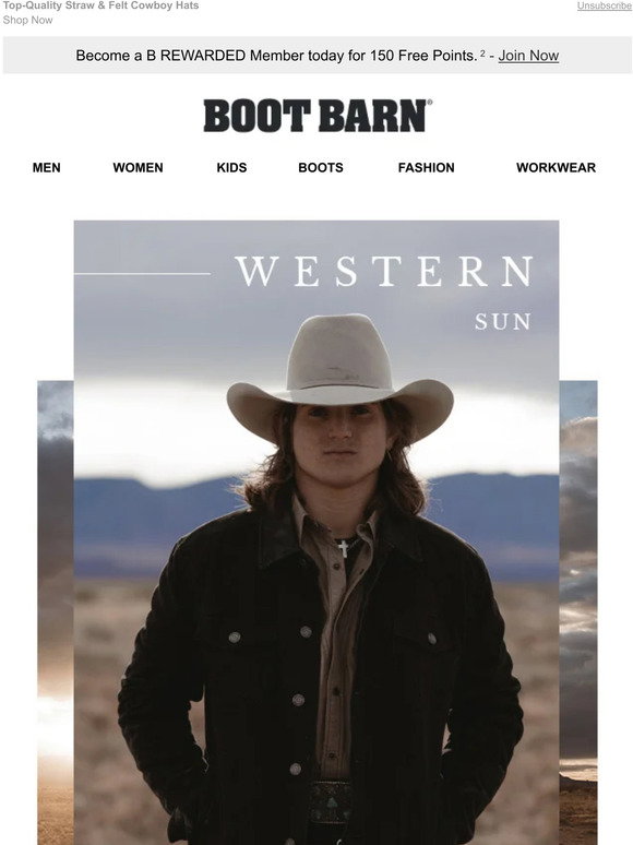 Boot Barn: New Hats For Days Under The Sun | Milled
