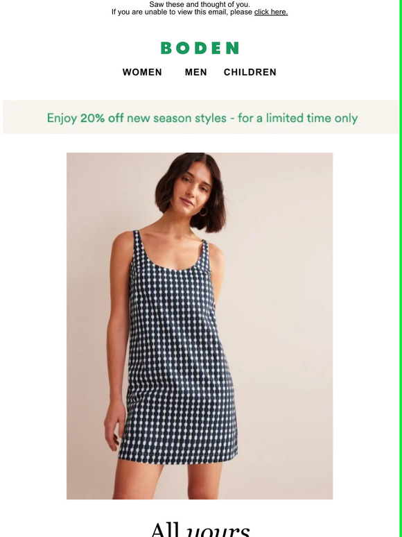 Boden USA: This school dress is a ROARING success | Milled