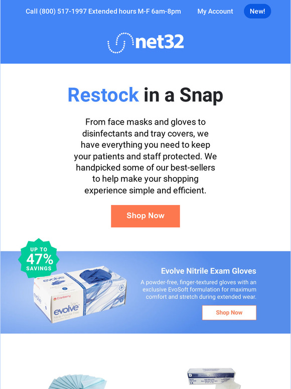 Net32: Restock Your Shelves | Milled