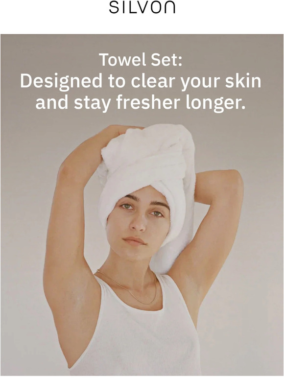 Silvon: Freshen Up Your Bath Time with Silvon's Towel Set | Milled