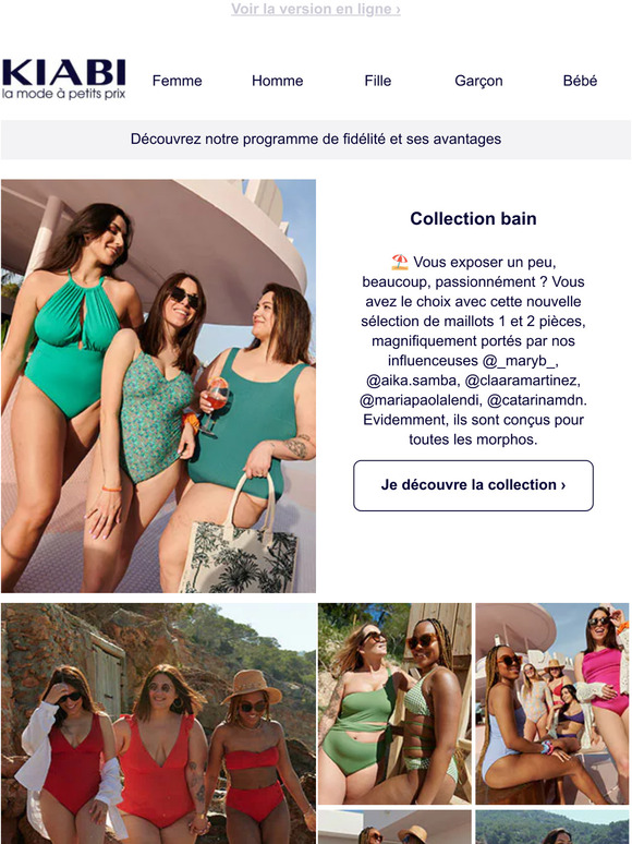 Kiabi: Plongez dans notre collection bain | Milled