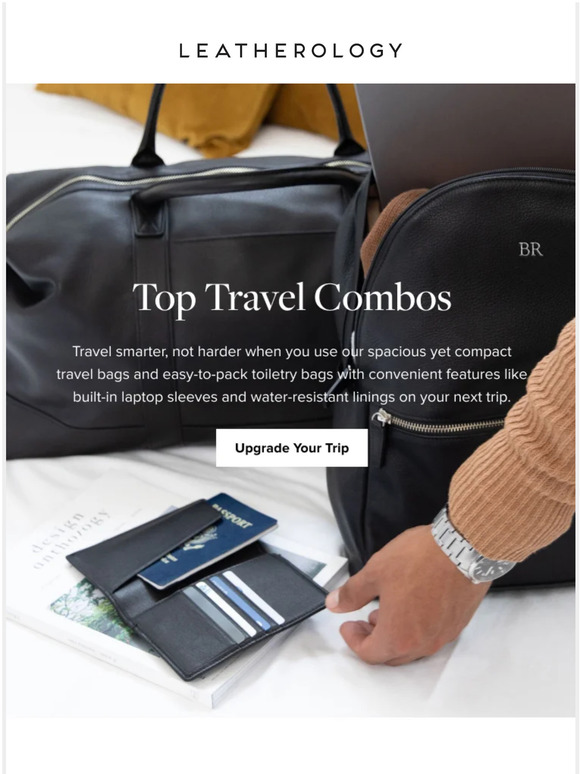 Leatherology: Use Our Top Travel Combos for Your Next Trip | Milled