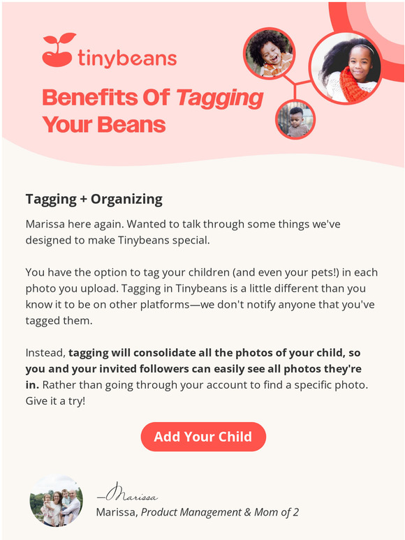 Tinybeans: Have you added your beans yet? 🧒 👧 | Milled