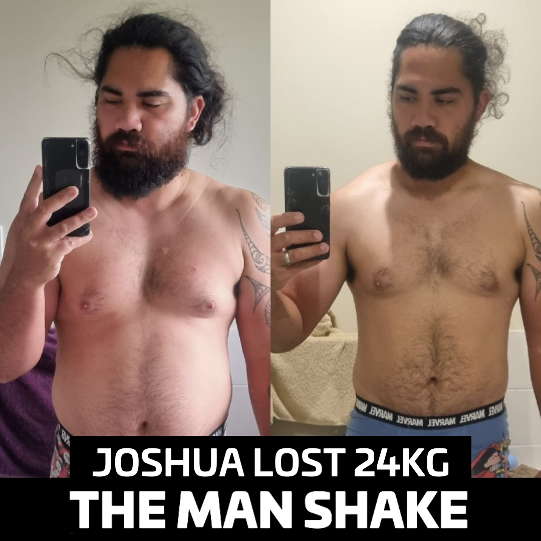 The Man Shake: Josh has lost 24kg in just 5 months. 🥳 | Milled