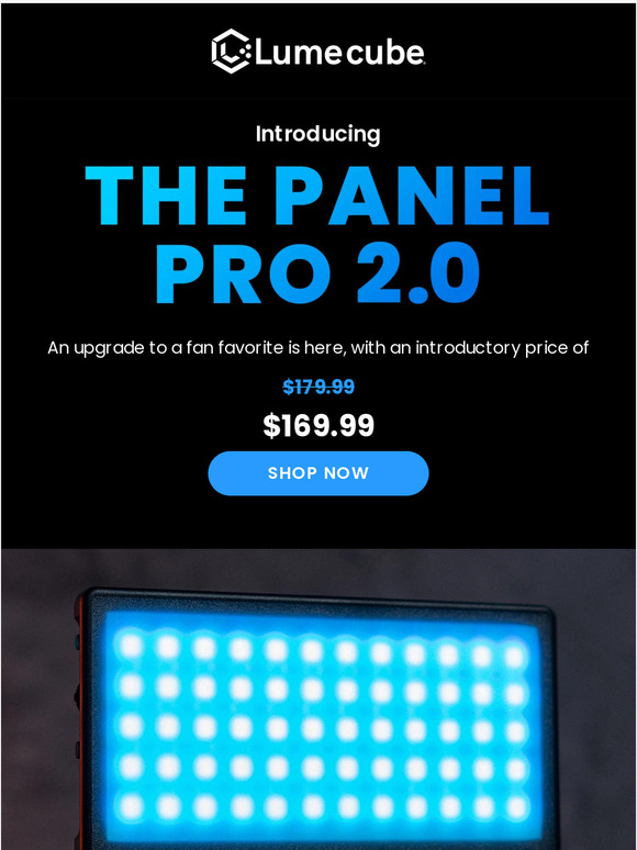 Lume Cube: Introducing The RGB Panel Pro 2.0 | Milled