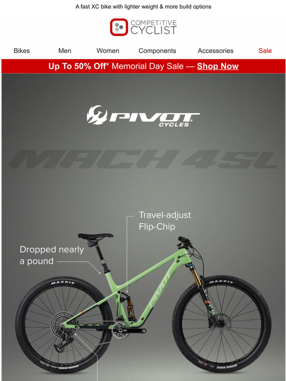 Competitive Cyclist: Introducing Pivot’s new Mach 4SL | Milled