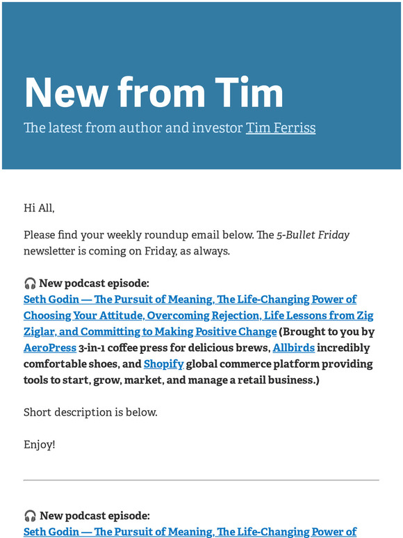Telecom Italia: New from Tim — "Seth Godin — The Pursuit of Meaning ...