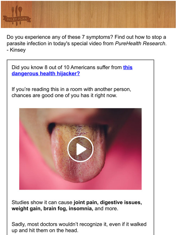 PaleoPlan: 7 Signs Of Intestinal Parasites Living Inside Your Body | Milled