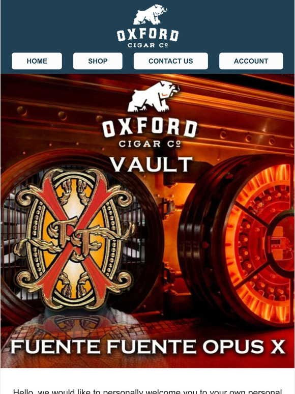 Oxford Cigar Company: Check out these RARE & AGED OPUS X CIGARS NOW ...