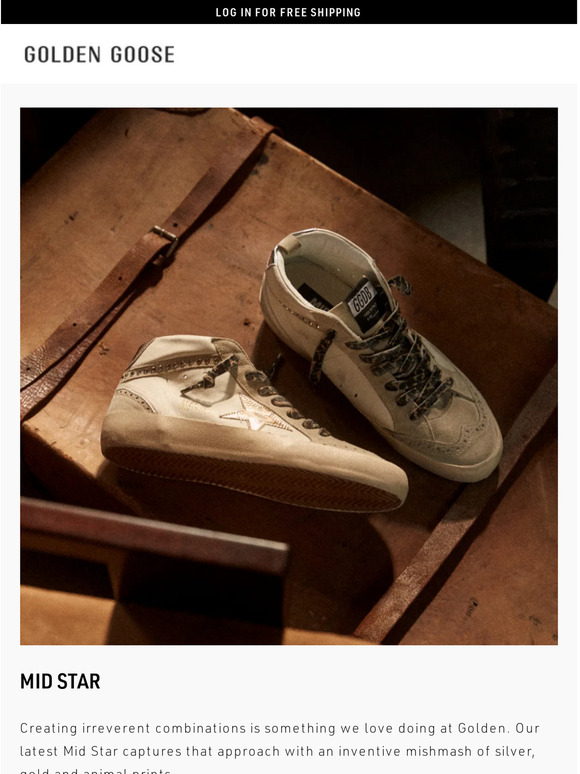 Golden Goose: The Week's Drop: Mid Star - a mix of boldness | Milled