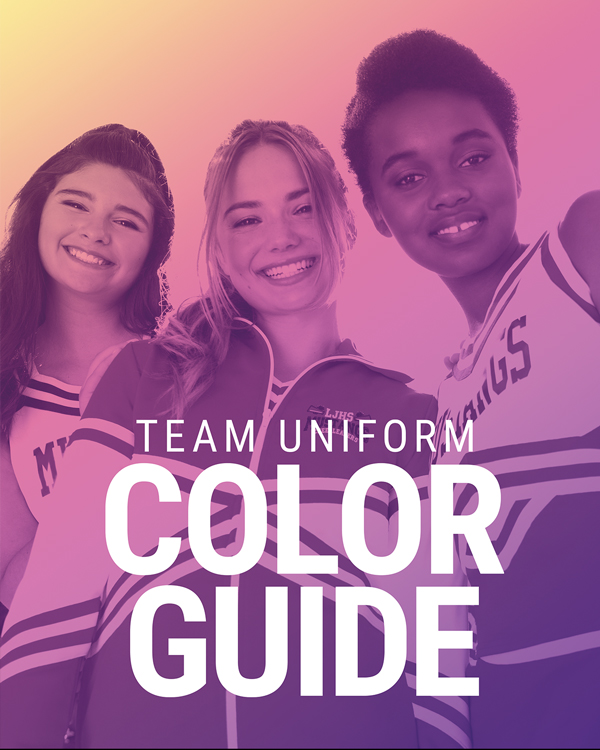 Omni Cheer: Team Uniform Color Guide! | Milled