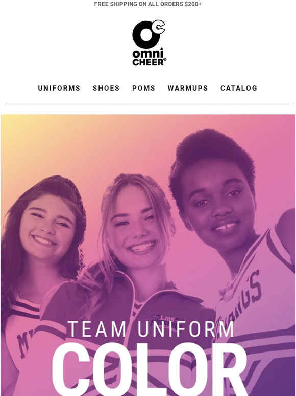 Omni Cheer: Team Uniform Color Guide! | Milled