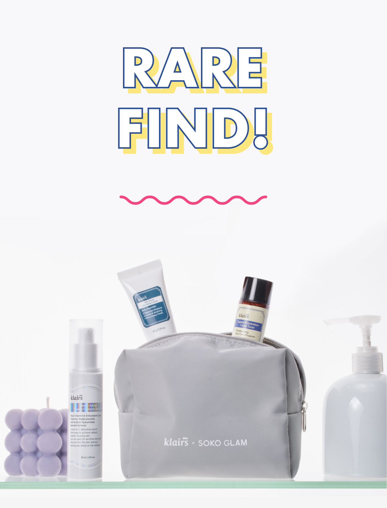 Soko Glam: SOKO GLAM EXCLUSIVE: Klairs Essential Set | Milled