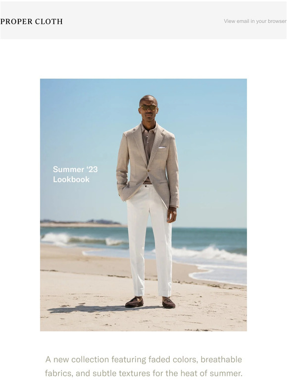 Proper Cloth: The Summer Lookbook | Milled