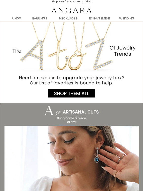 Angara: Jewelry 101: A-Z of Trending Styles | Milled