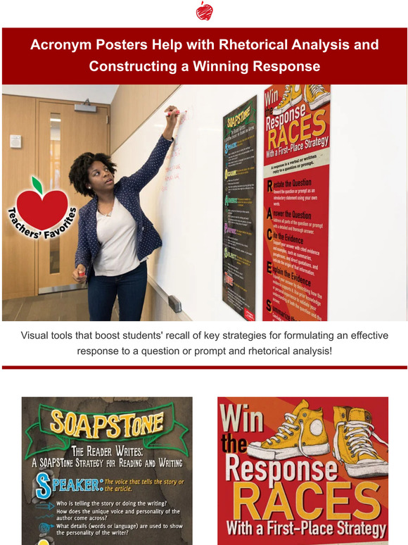 Teacher's Discovery: ELA Acronyms Help Students with Rhetorical ...