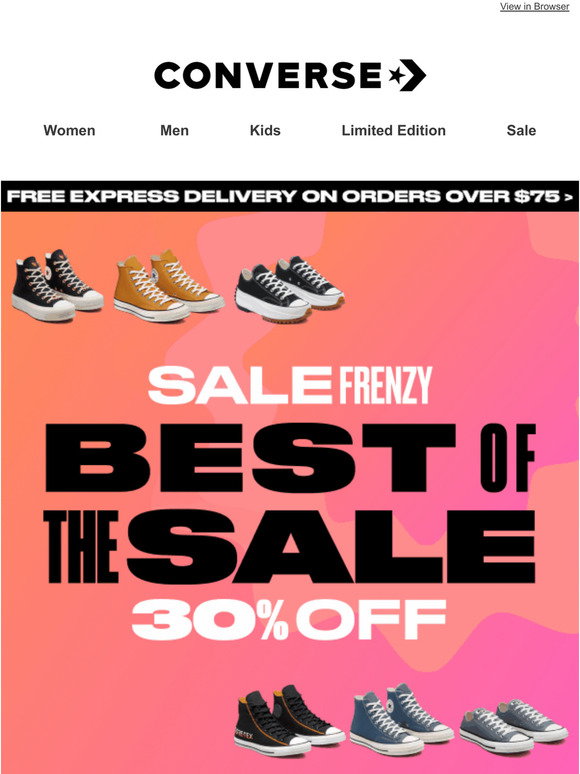 Converse: Our best-selling Sale styles | Milled