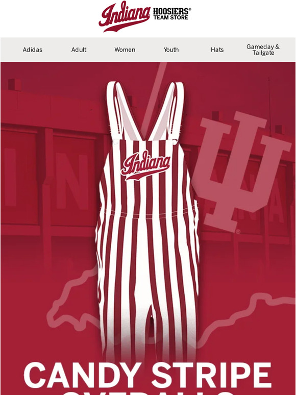 Indiana University Store: Get Your Candy Stripe Overalls! | Milled