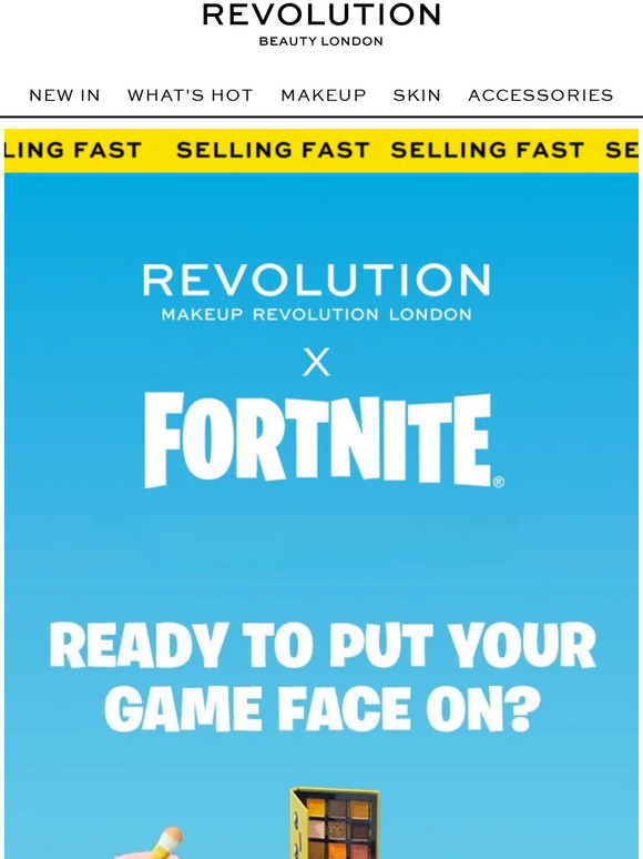 Revolution Beauty: Not got your hands on our Revolution X Fortnite ...