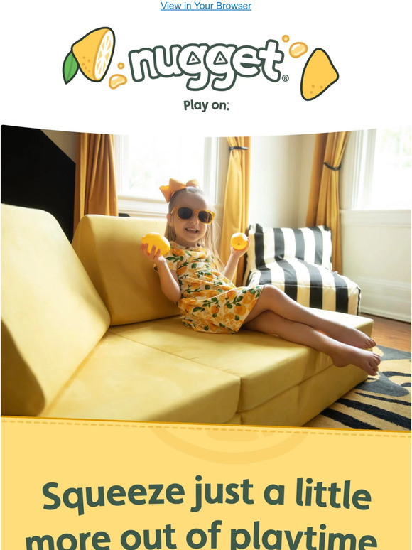 Nugget Comfort: Surprise! A zesty new color 🍋 | Milled