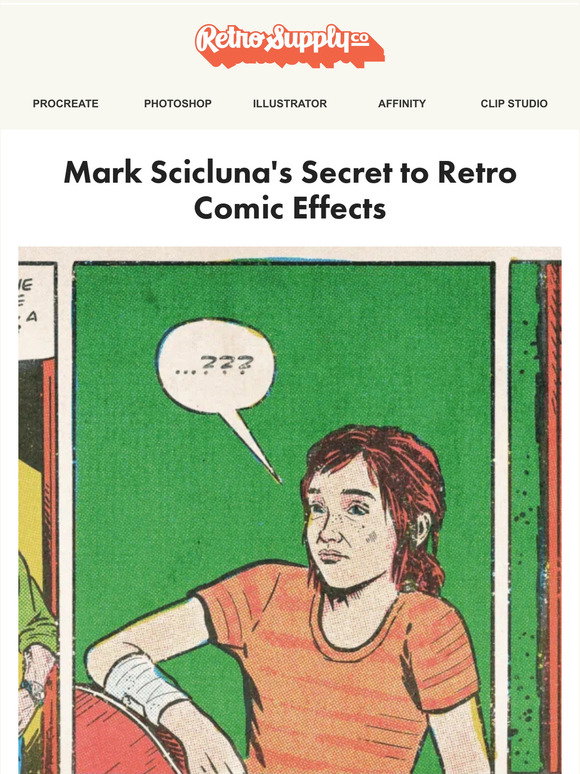 RetroSupply: Mark Scicluna's secret to retro comic effects | Milled